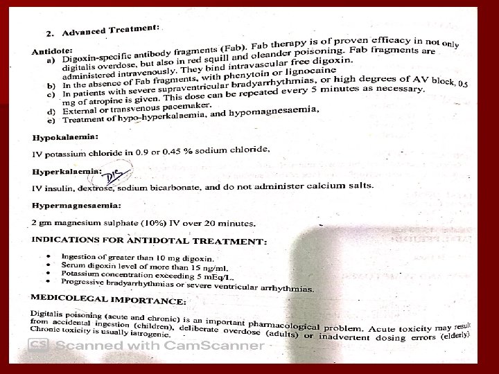 Cardiac Poisons These poisons have the main toxic