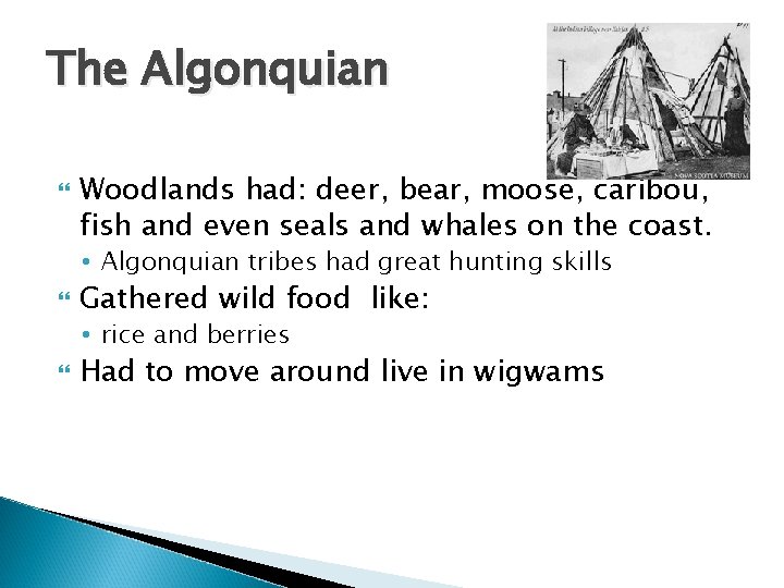 Aboriginal Groups in Canada Canadian History 11 Aboriginal