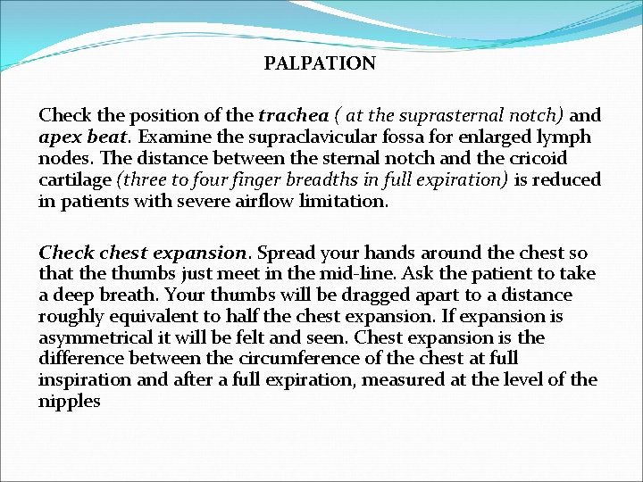 SIGNS 1EXAMINATION OF THE NOSE INSPECTION EPISTAXIS bleeding