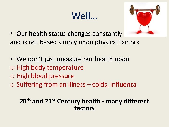 Health Beginnings 2014 Stage 2 Short Health history