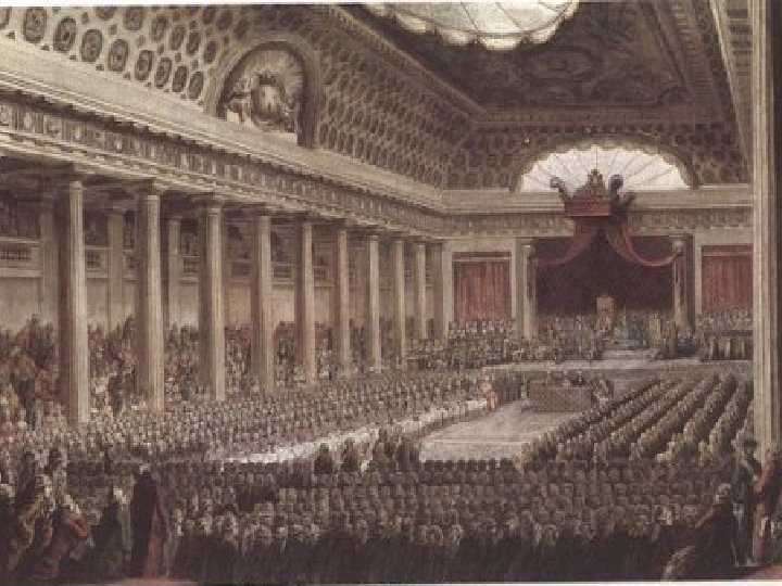 The National Assembly 1789 From August 1788 to