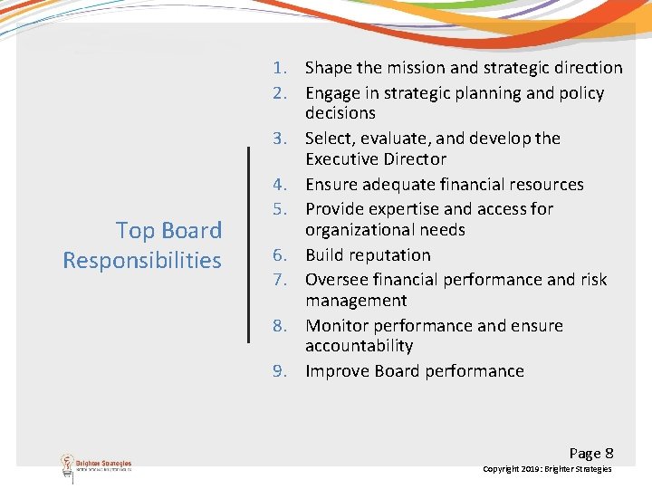 The Context for Innovative Board Leadership Dr Elizabeth