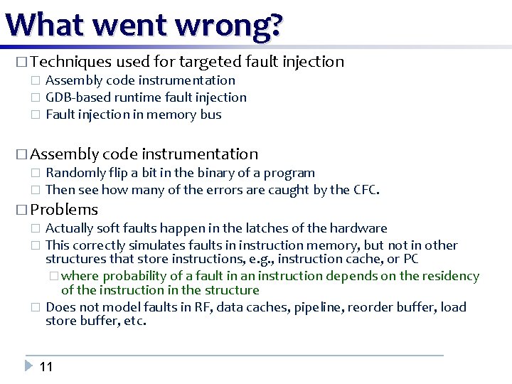 Quantitative Analysis of Control Flow Checking Mechanisms for