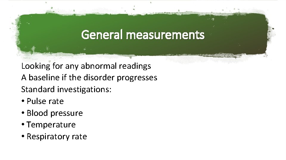 Diagnosis of disease Learning Aim B Physiological disorders