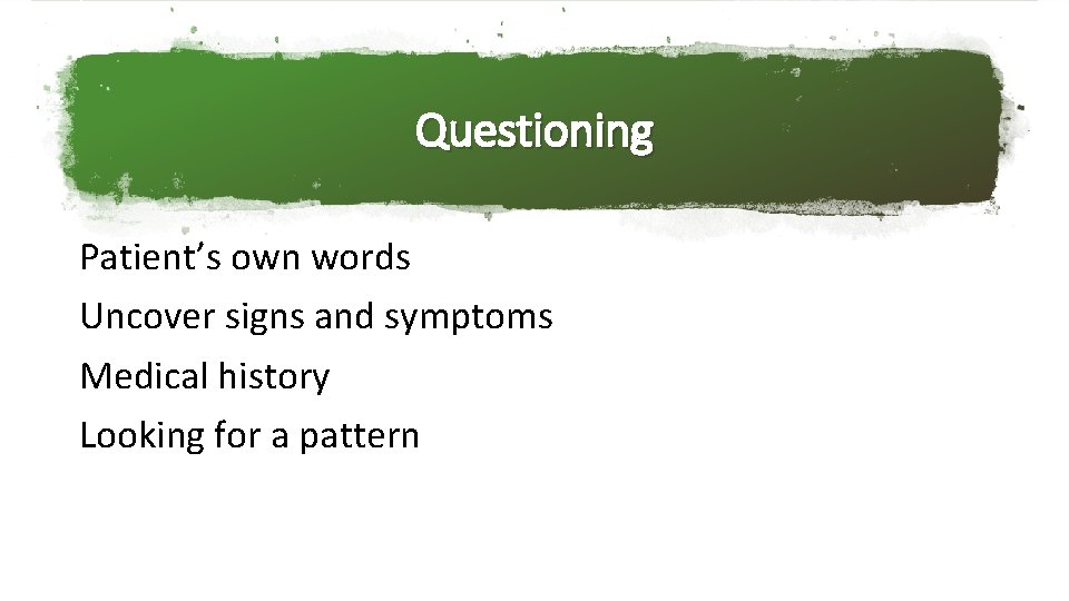 Diagnosis of disease Learning Aim B Physiological disorders