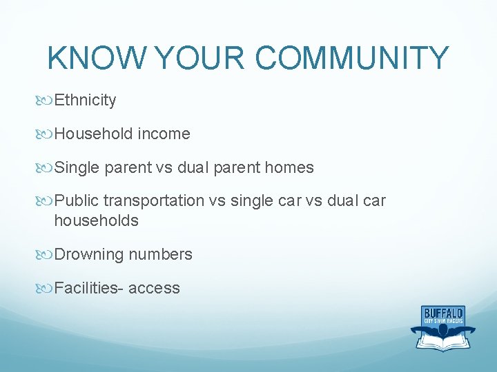 GRANT WRITING FOR SWIM CLUBS Presented by Mike