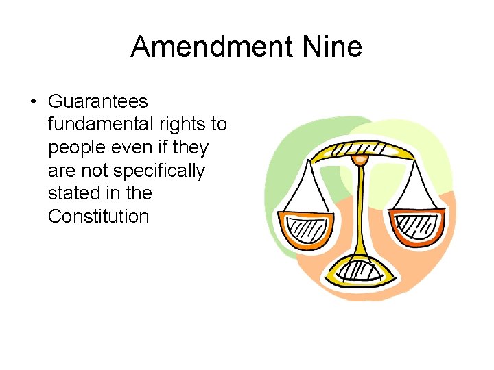 The Bill of Rights Amendments 1 10 Amendment