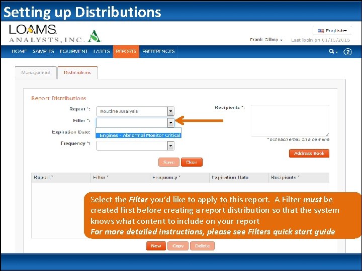 Quick Start Guide Report Distributions Learn How To