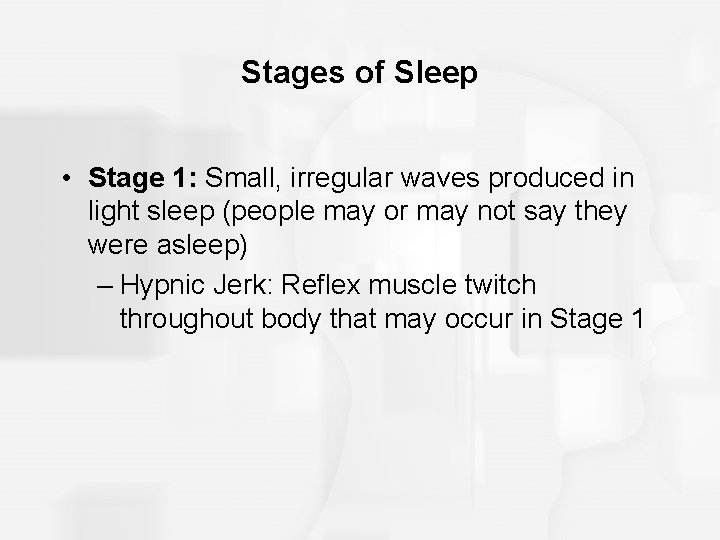 Chapter 5 States of Consciousness Some Early Definitions