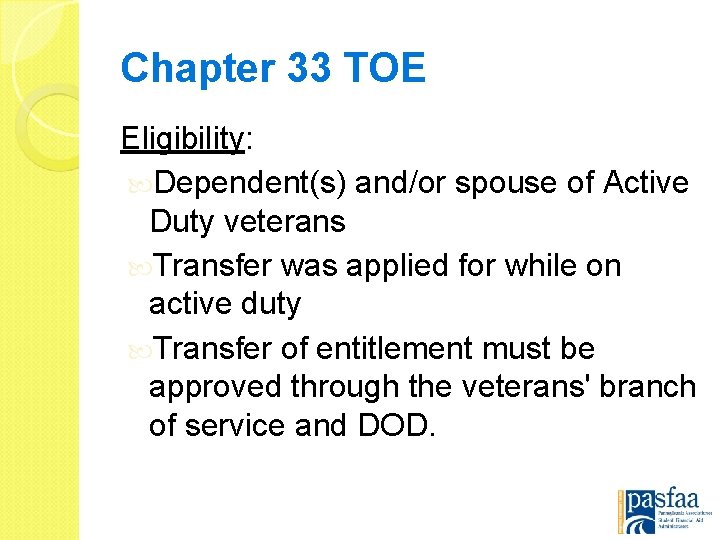 VA Educational Benefits Justin Machain Montgomery County Community