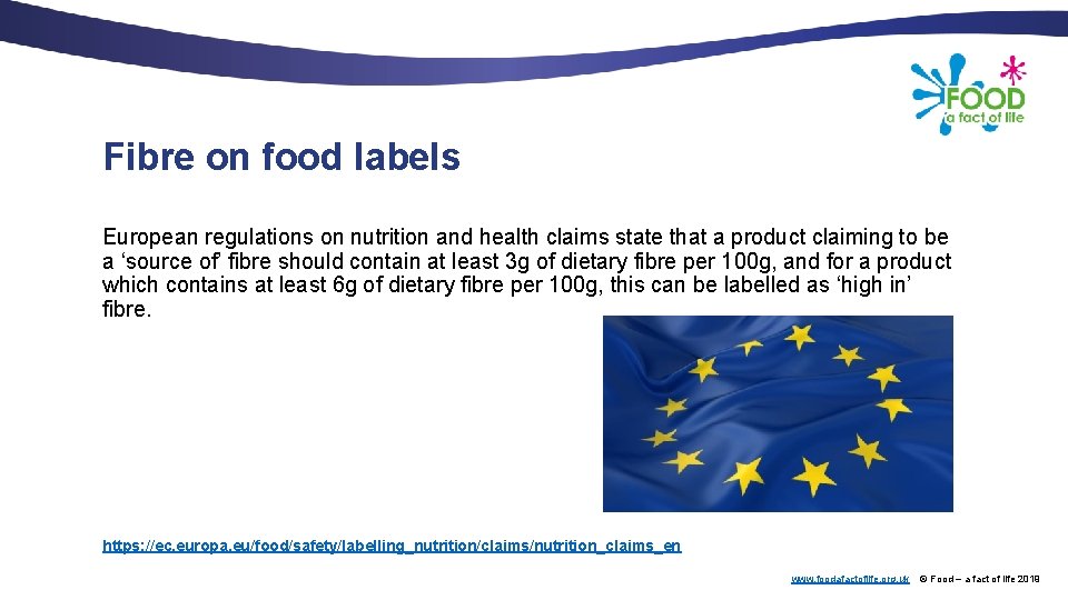 Dietary fibre www foodafactoflife org uk Food a