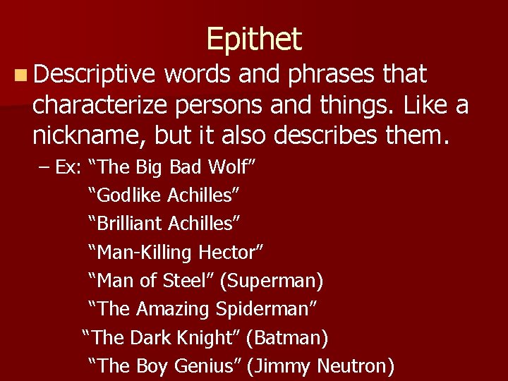 Ancient Greece Background and History for The Iliad