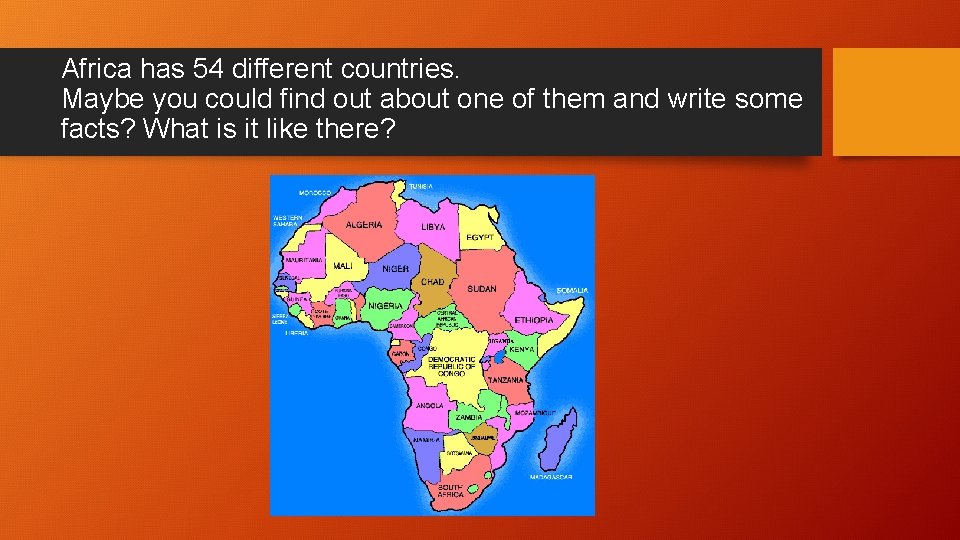 Africa Where is Africa Use Google Earth to