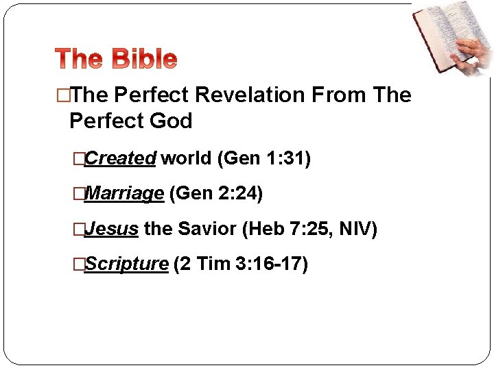 The Proper View Of The Bible 2 Thess