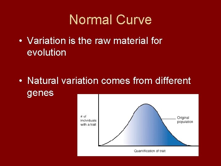Evolution by Natural Selection Charles Darwin Father of