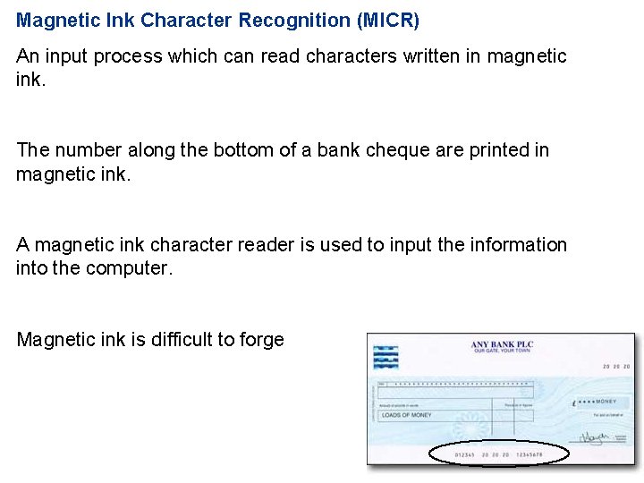 Commercial Data Processing Learning Objectives Use of computers