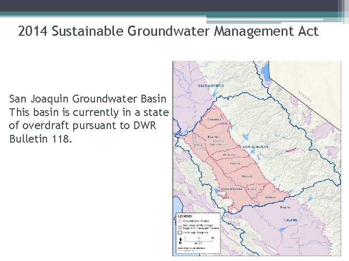 2014 Sustainable Groundwater Management Act Environmental Management Agency