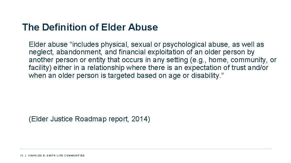 Elder Abuse Prevention and Response Your Vital Role