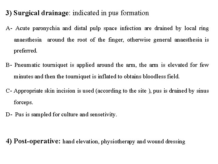 Hand infections Traumatic anurea By Dr Ahmed Rashidy