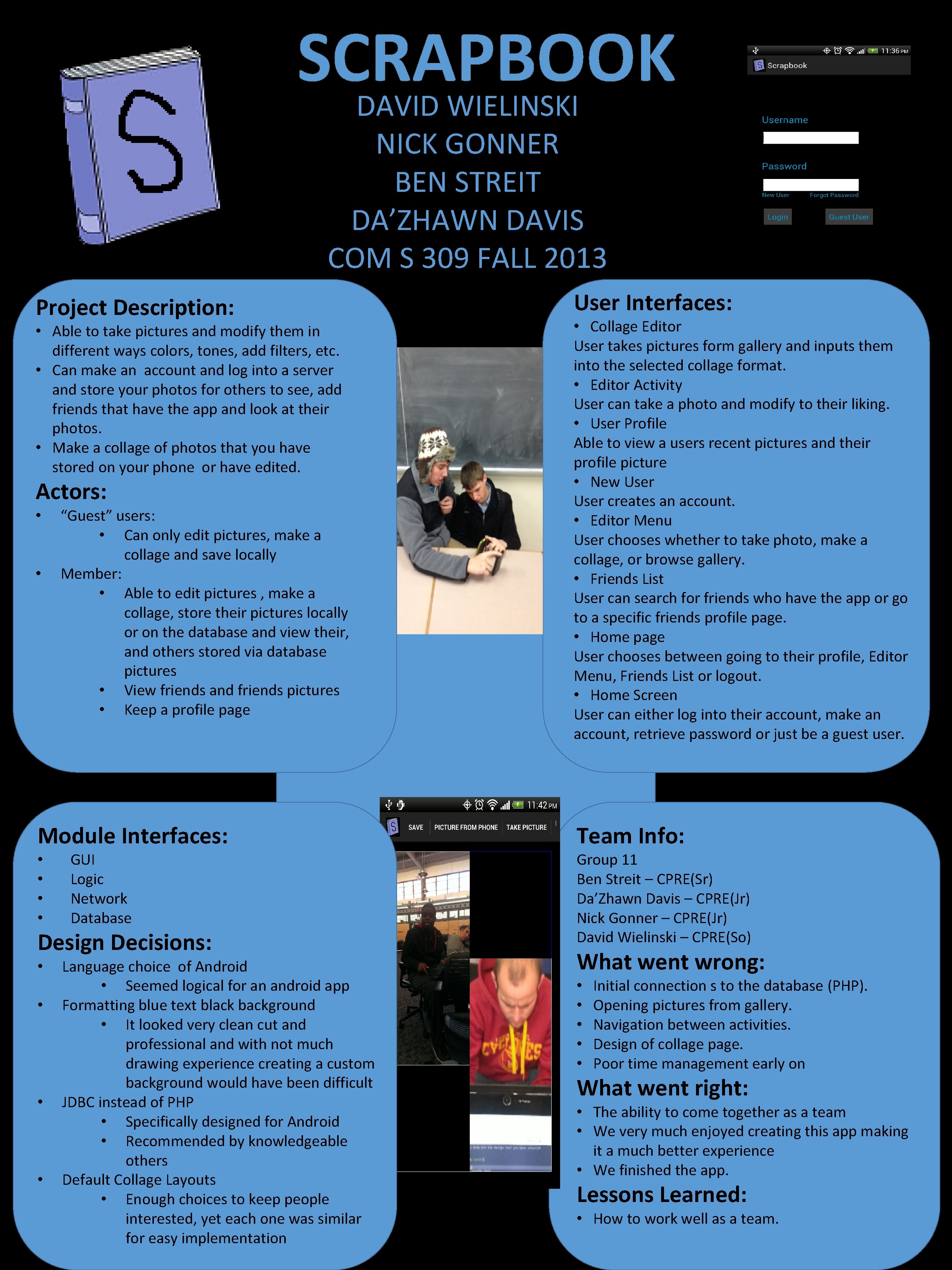 SCRAPBOOK DAVID WIELINSKI NICK GONNER BEN STREIT DAZHAWN