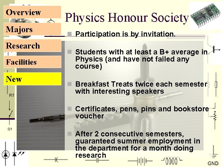 Physics at UWI Mona Overview Majors Research Facilities