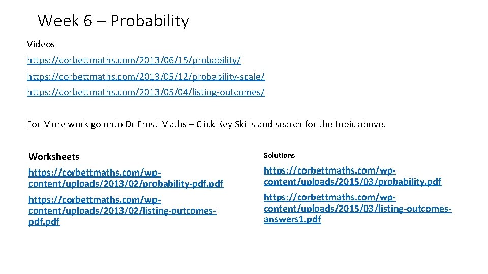 Year 9 Set 2 4 Autumn 2 Work