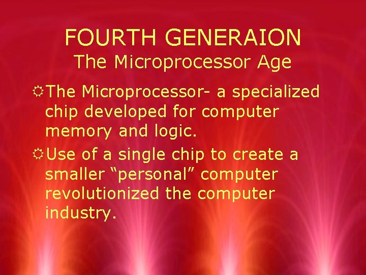 The History of Computers The evolution of the