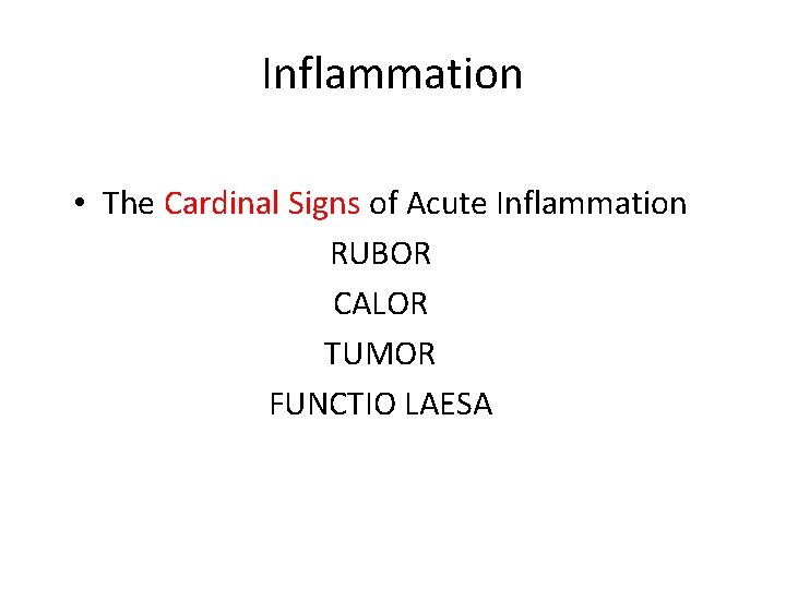 Acute inflammation Assist Prof Dr Baydaa H Abdullah