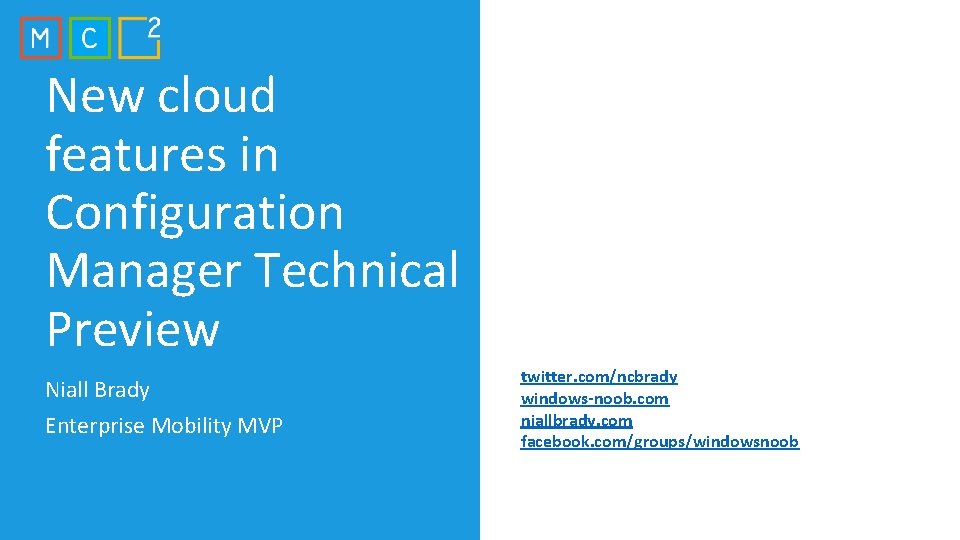 New cloud features in Configuration Manager Technical Preview