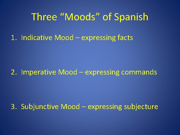 Todos los tiempos verbales Sp 3 H Prechapter