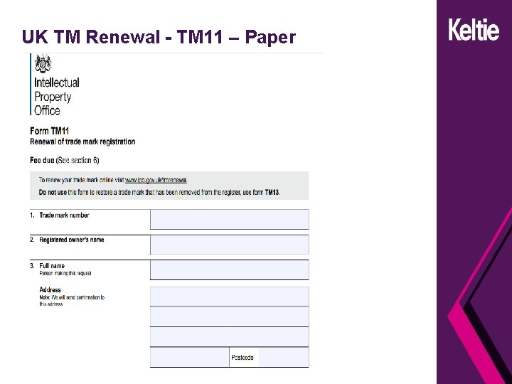 UK Renewals Restoration By Kane Ridley Trade Mark