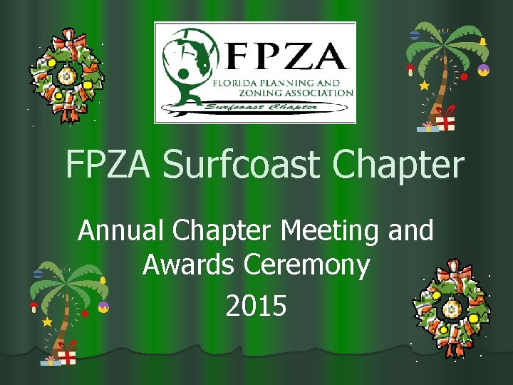 Fpza Surfcoast Chapter Annual Chapter Meeting And Awards