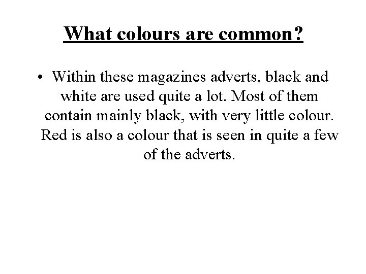 Music Magazine Adverts Emily Batts What information do