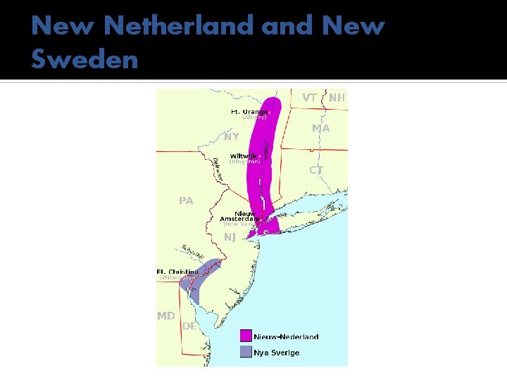 The Middle Colonies Learning Target I will be