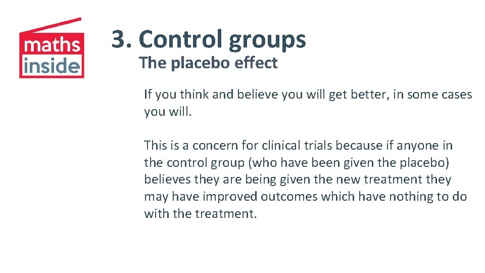 Knowing nutrition Activity 2 Clinical trials and bias