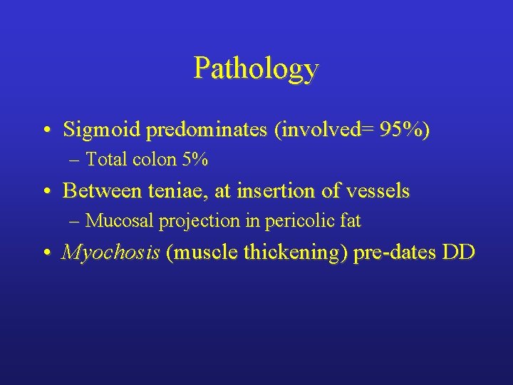Diverticular Disease Richard Rahdon Objectives Definition Pathology ...