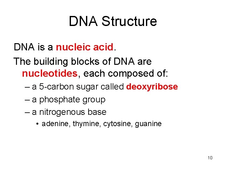 DNA The Genetic Material Chapter 12 Objectives Identify