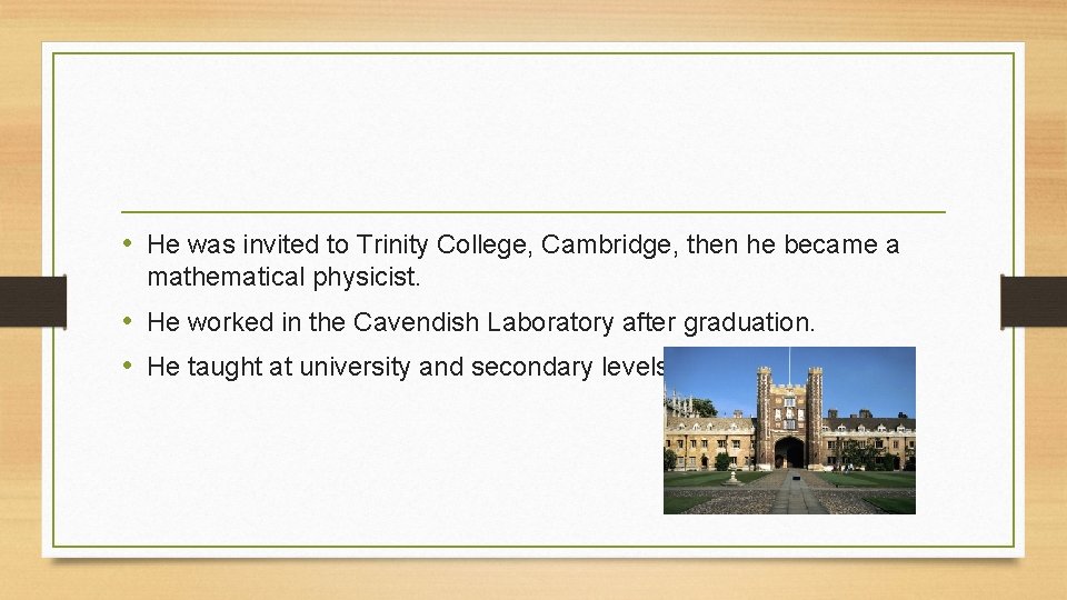 J J Thomson Biography and Academictechnical His full