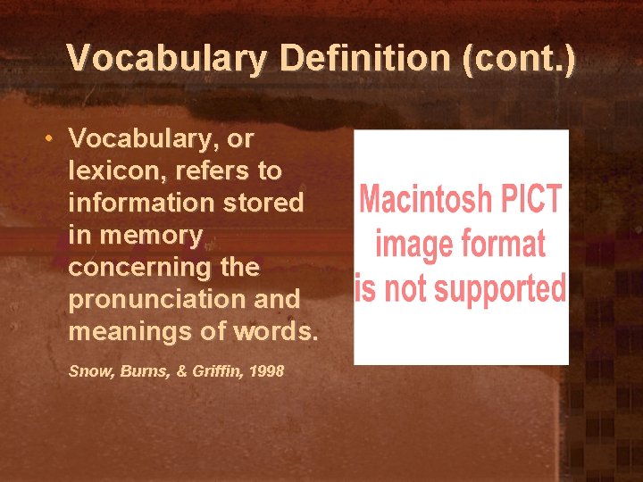 Teaching Vocabulary and Comprehension Evidencebased Practices ...
