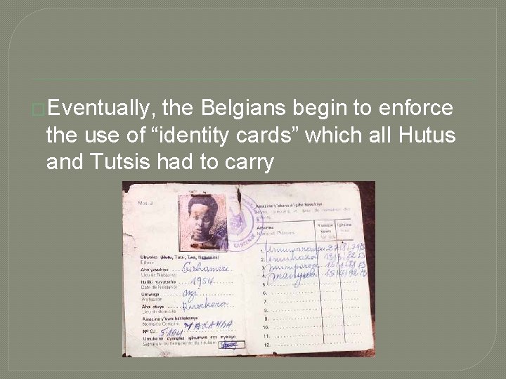 Intro to Rwandan Genocide Early Roots PreWWI RwandaUrundi