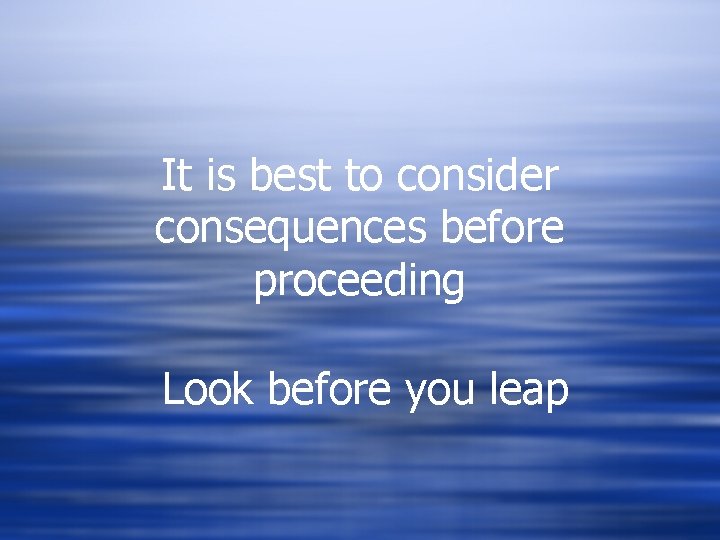 Imagery and Detail The building blocks of all