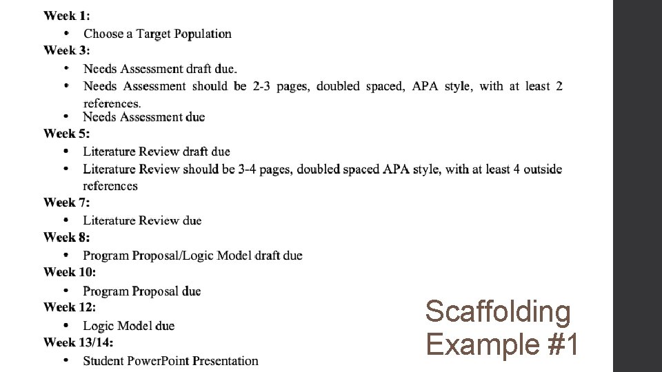 Designing Effective Assignments Zachary Lloyd Natalia Macrynikola Writing