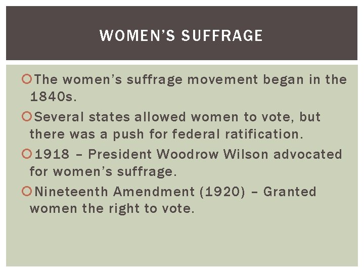 LEADERS AND LEGISLATION Progressive Movement JANE ADDAMS Mother