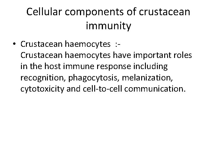 Defence mechanisms in shrimps and disease control by