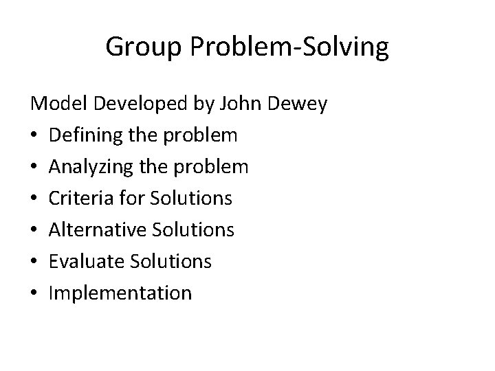 Group Communication MGT 301 Melling Healthy Groups Share