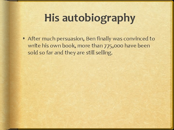 BEN FRANKLIN WRITER By Hannah Krane Ben was