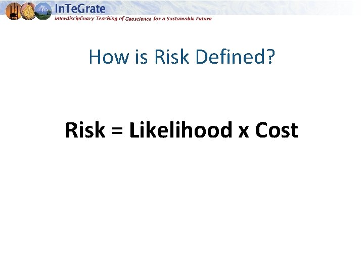 Activity 1 1 Defining Hazard and Risk This
