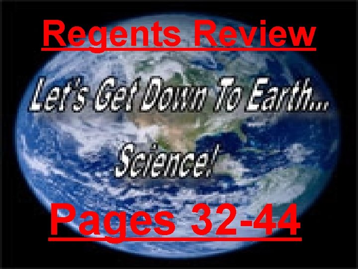 Regents Review Pages 32 44 Topic 7 Climate