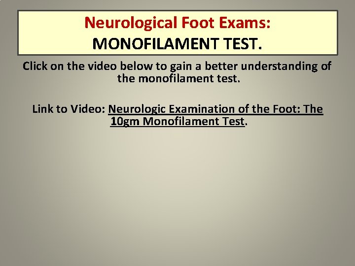 The Diabetic Foot Exam Tips Tools and Techniques