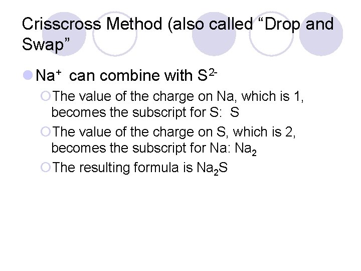 Ionic Bonding Ionic Bonding l Occurs when electrons
